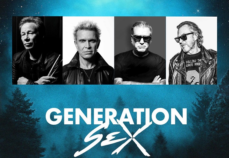 GENERATION SEX: tour europeo per la “super band”, una data in Italia ...