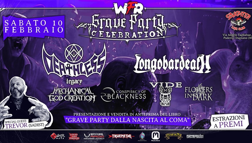 GRAVE PARTY CELEBRATION: bill e dettagli dell’evento » Suoni Distorti Magazine