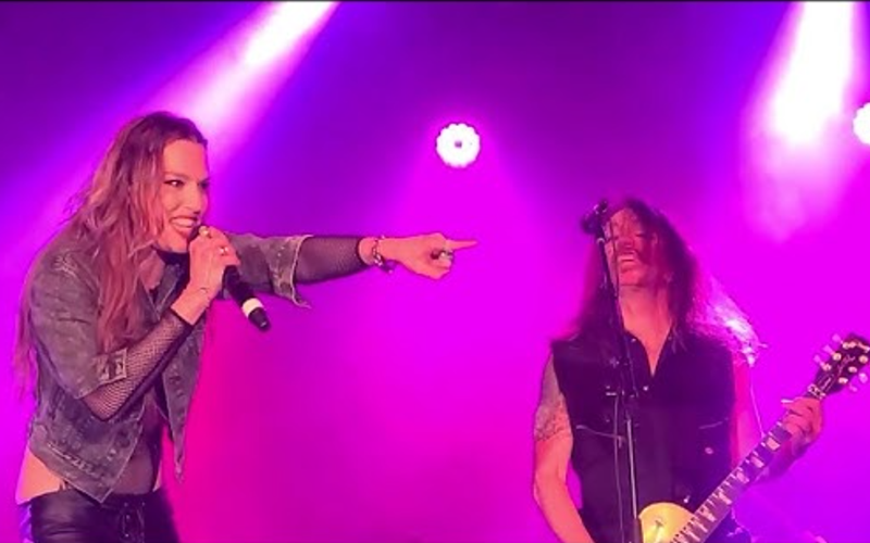 SKID ROW: guarda il primo concerto con Lzzy Hale (HALESTORM) alla voce ...