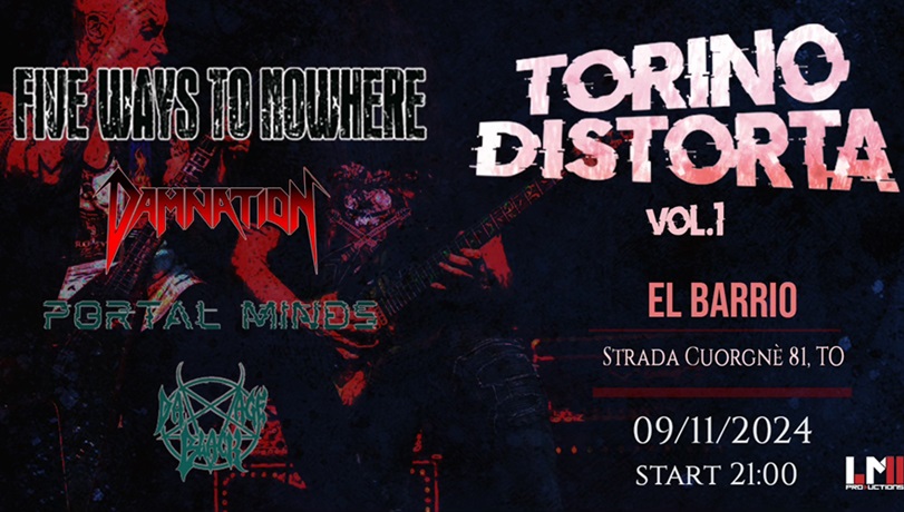 TORINO DISTORTA: a novembre la prima edizione, info e dettagli » Suoni Distorti Magazine